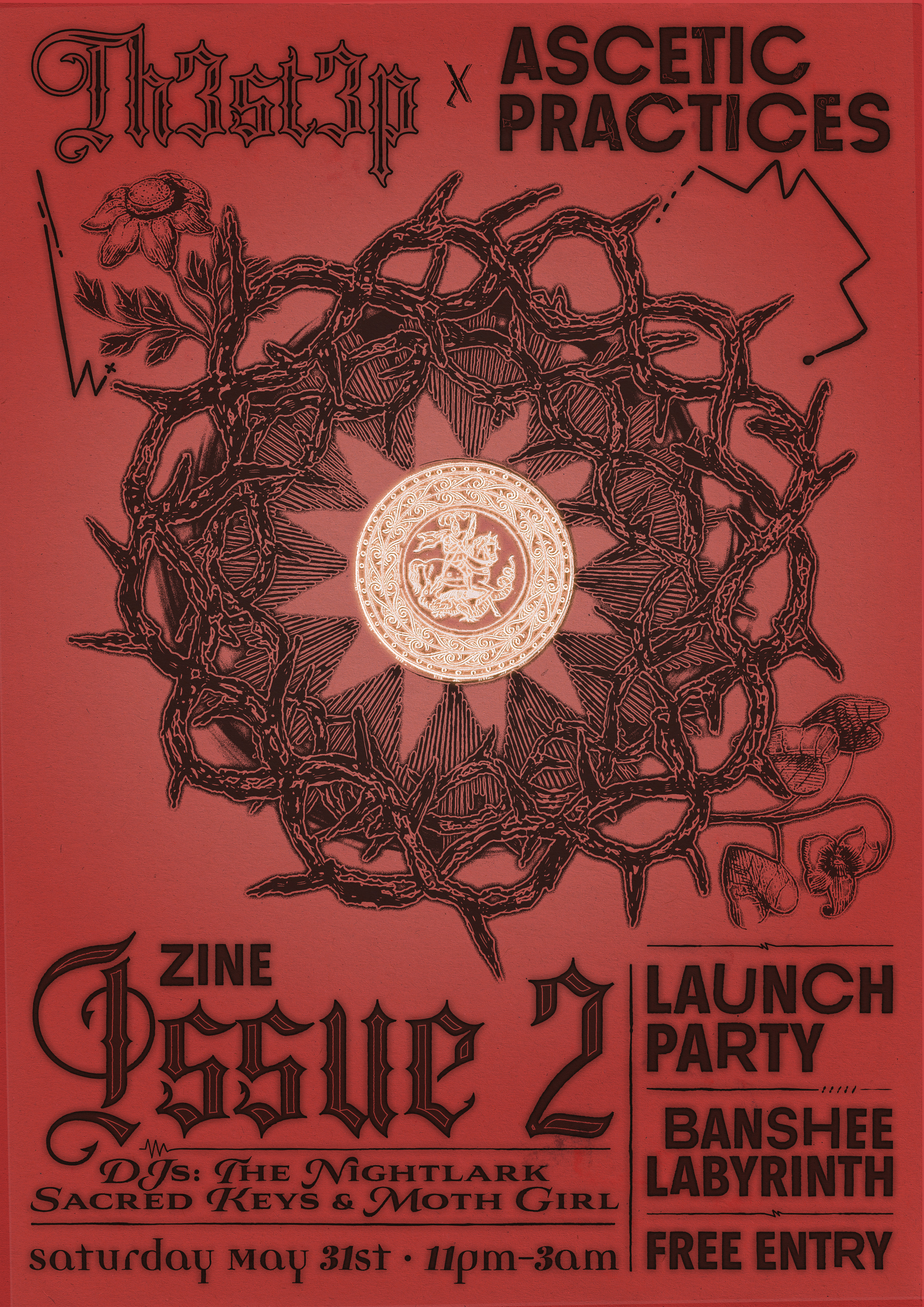 Sacred Keys, Moth Girl & The Nightlark at Banshee Labyrinth, Edinburgh ...